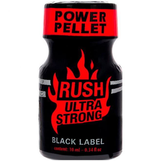 Попперс Rush Ultra Strong Black Label Pwd 10 мл США Интернет